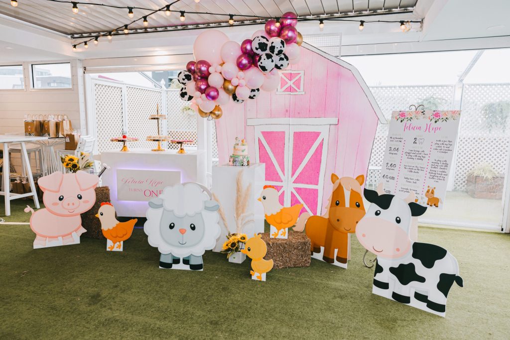Barn & Animals + Candy Cart - Farm Package - Hazel Events - Prop Hire ...